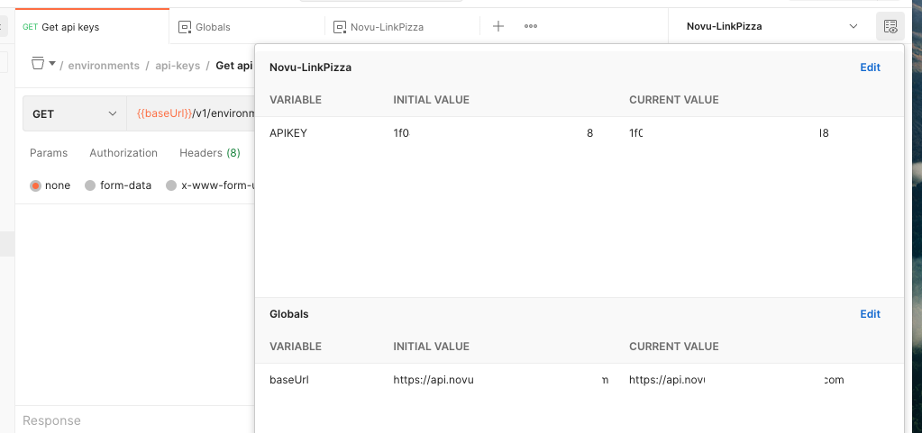 "Environment Quick Look" not working. · Issue #9626 · postmanlabs ...
