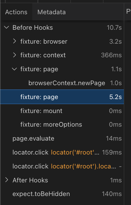 Bug Page Setup Exceeds 10 Seconds While Executing Component Test Cases In Playwright Service 1125