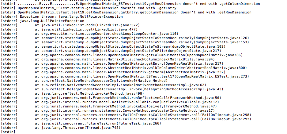 Loop Logger Throwing Null Pointer Exception · Issue #143 · EvoSuite/evosuite · GitHub