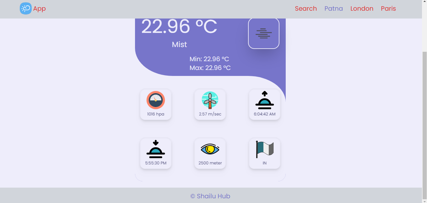 GitHub - ShailuHub/Weather-mini-app
