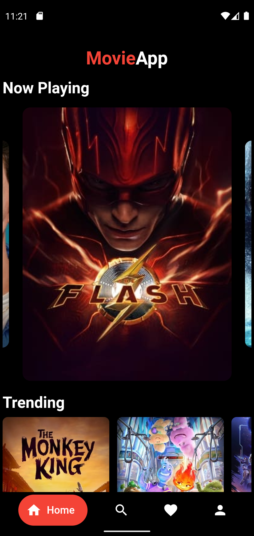 GitHub - dhnam2806/Bloc-Movie-App: A Movie app created with Flutter using the BLoC, Firebase and ...