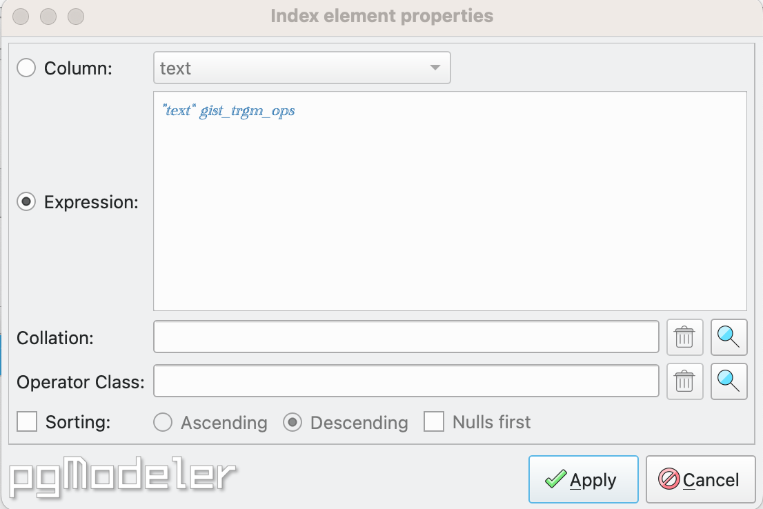 Sql Syntax Error When Create Index With Expression · Issue 1794 · Pgmodelerpgmodeler · Github