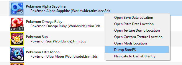 ORAS Fossil Freeze issue · Issue #100 · Ajarmar/universal-pokemon ...