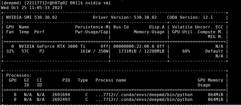 During The Process Of Using Deepmd Kit How Can We Improve The Gpu Utilization · Deepmodeling 