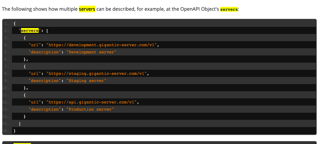 Disambiguate server in OpenAPI specs with multiple server objects · Issue #367 ...