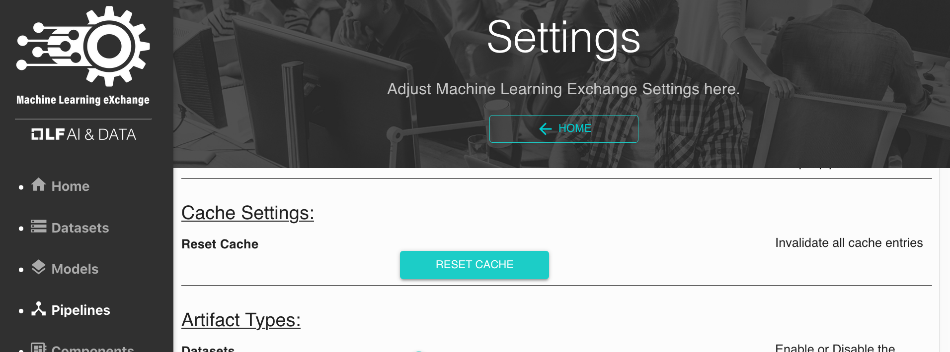 Setting assets published/featured is not reflected on featured assets page (UI caching issue ...