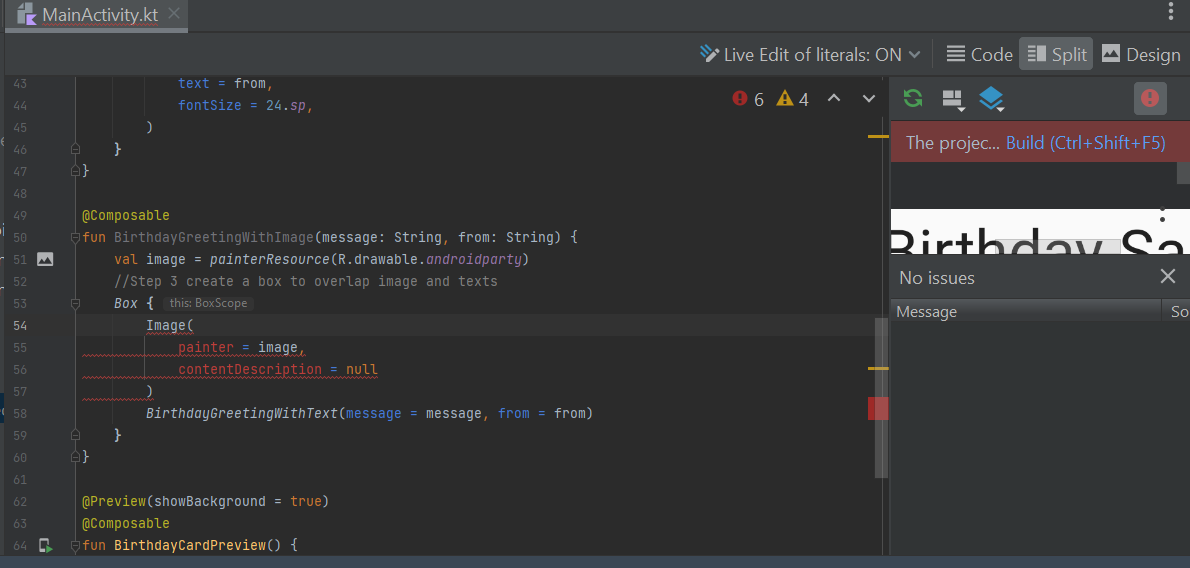 Add images: import androidx.compose.foundation.Image · Issue #156 · google-developer-training ...