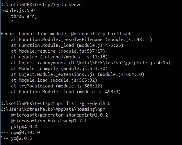 Spfx Webpart Not Visible When Trying To Add To The Add App In Sharepoint 2016 On Premise