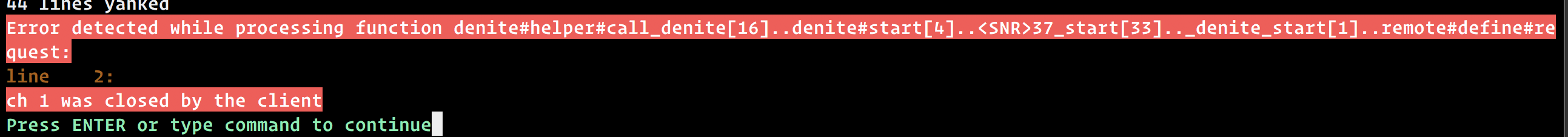 Error when opening denite file_rec buffer with matcher_cpsm enabled · Issue #390 · Shougo/denite ...