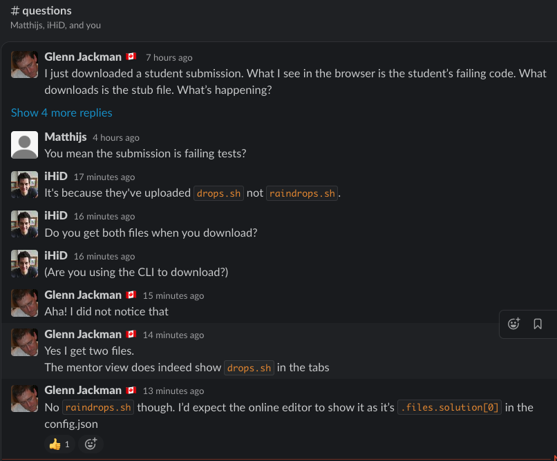 Add stub to mentoring bar if student uploads the wrong file. · Issue #6541 · exercism/exercism ...