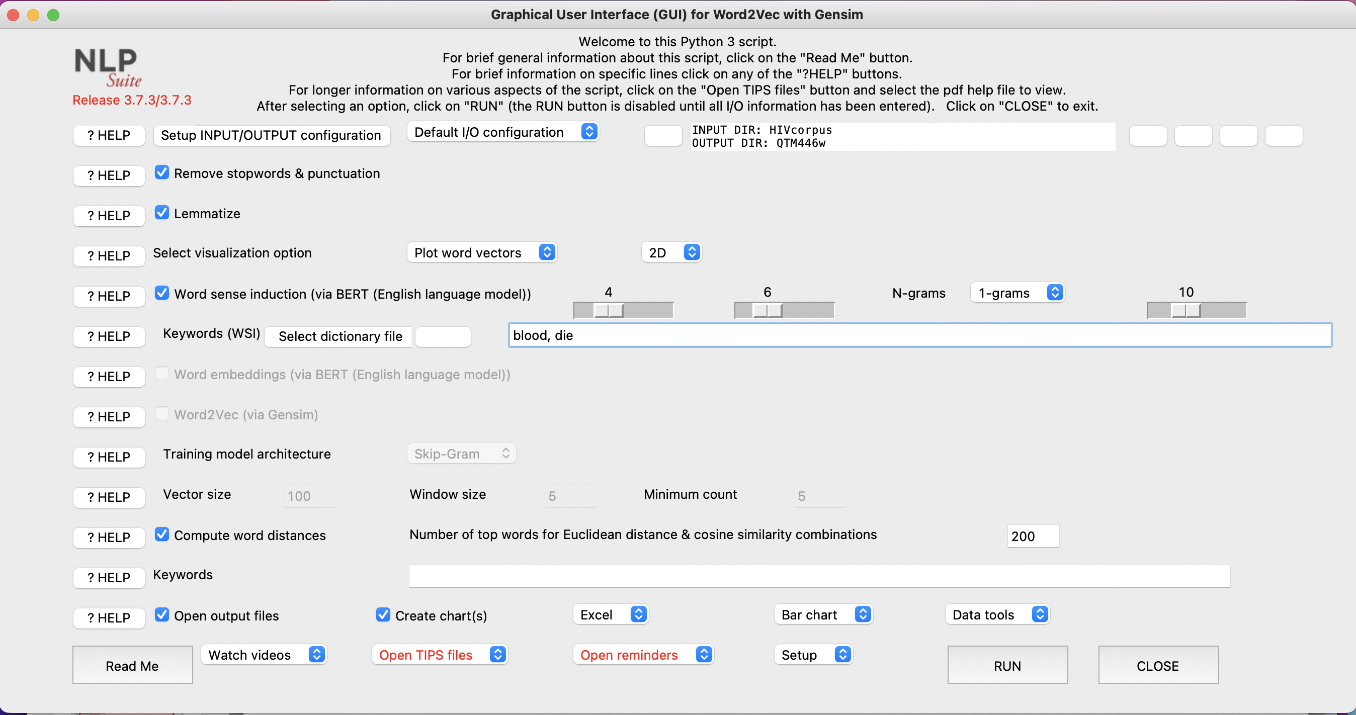 [BUG]: Word Sense Induction TypeError: cluster_embeddings() missing 2 required positional ...