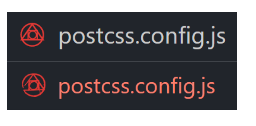 Bug: Vscode Blue Screen glitch when viewing Postcss icon · Issue #926 · material-extensions ...