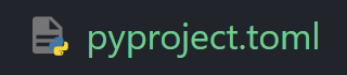 [Icon Request] pyproject.toml · Issue #1455 · material-extensions ...