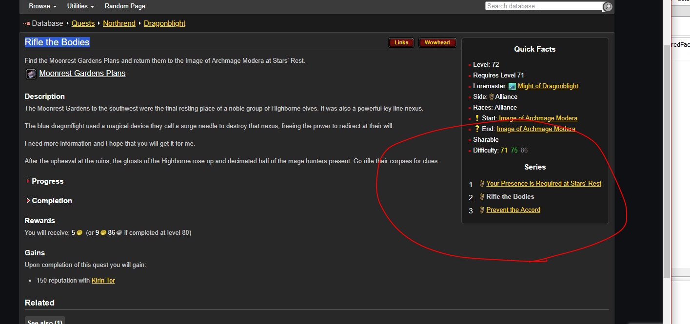 [Quest] Rifle the Bodies [12000] · Issue #3298 · WoWManiaUK/Redemption · GitHub