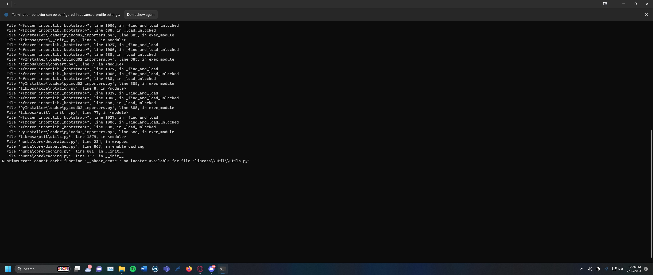 cannot cache function '__shear_dense' · Issue #567 · w-okada/voice-changer · GitHub