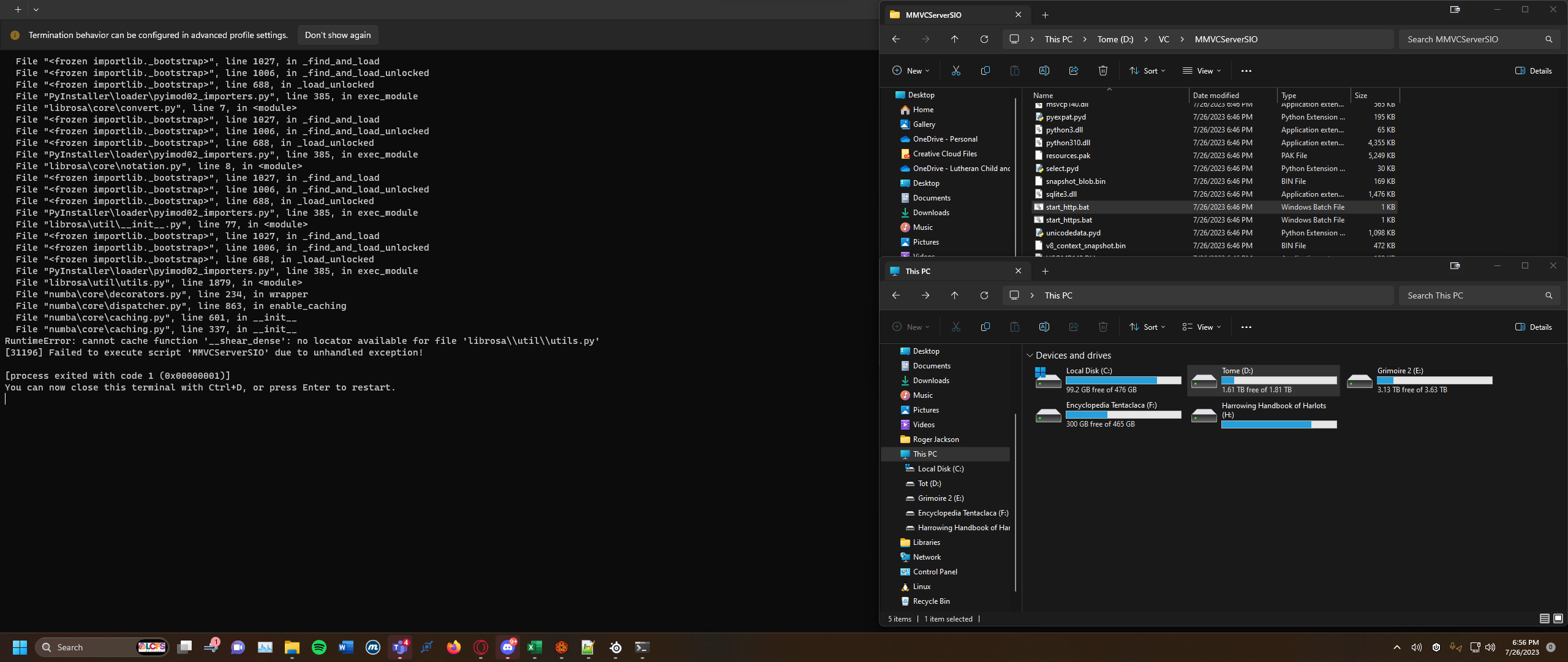 cannot cache function '__shear_dense' · Issue #567 · w-okada/voice-changer · GitHub