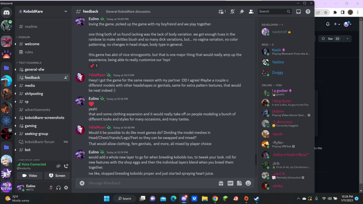 Lack of customisation · Issue #113 · naelstrof/KoboldKare · GitHub