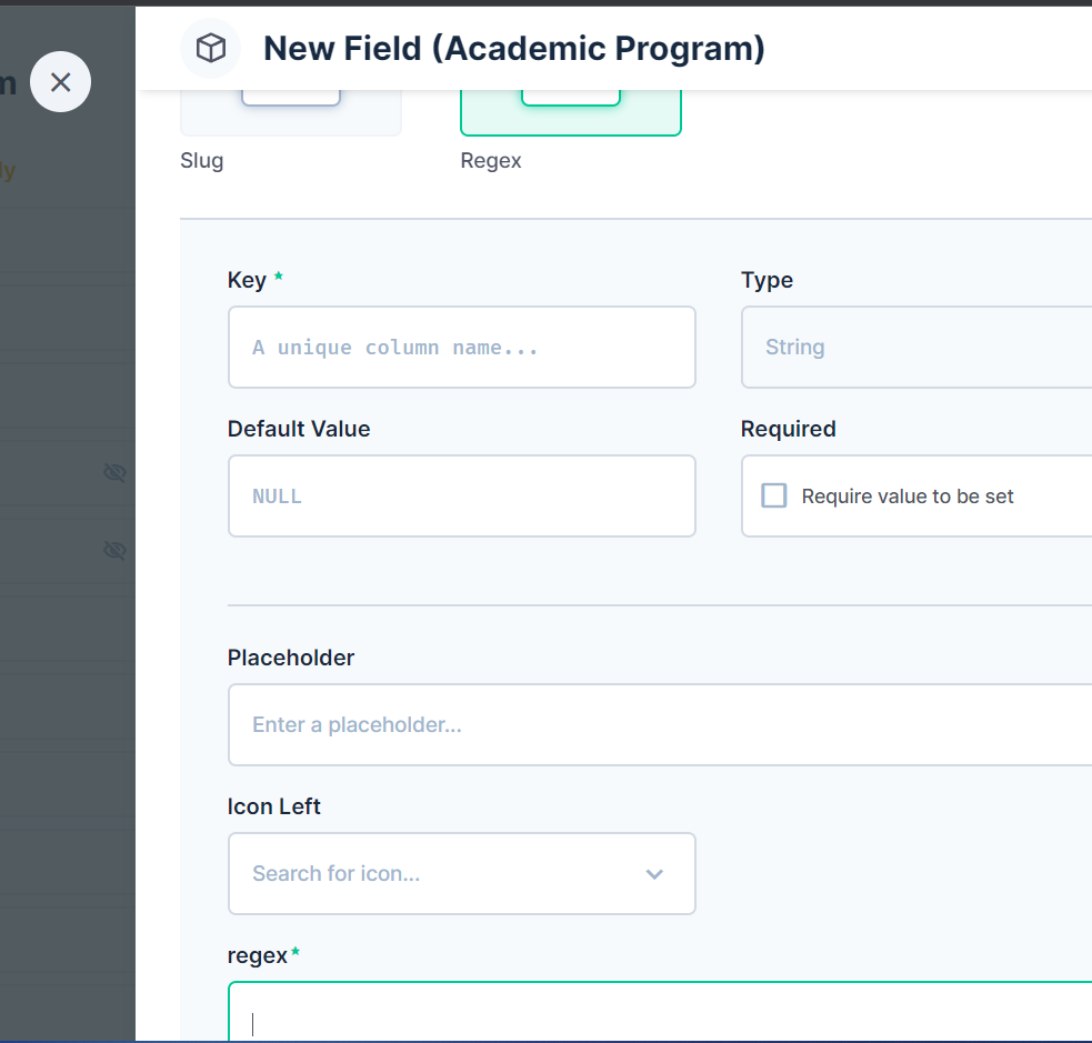 Regex Validated Input Field Directus Directus Discussion 11731
