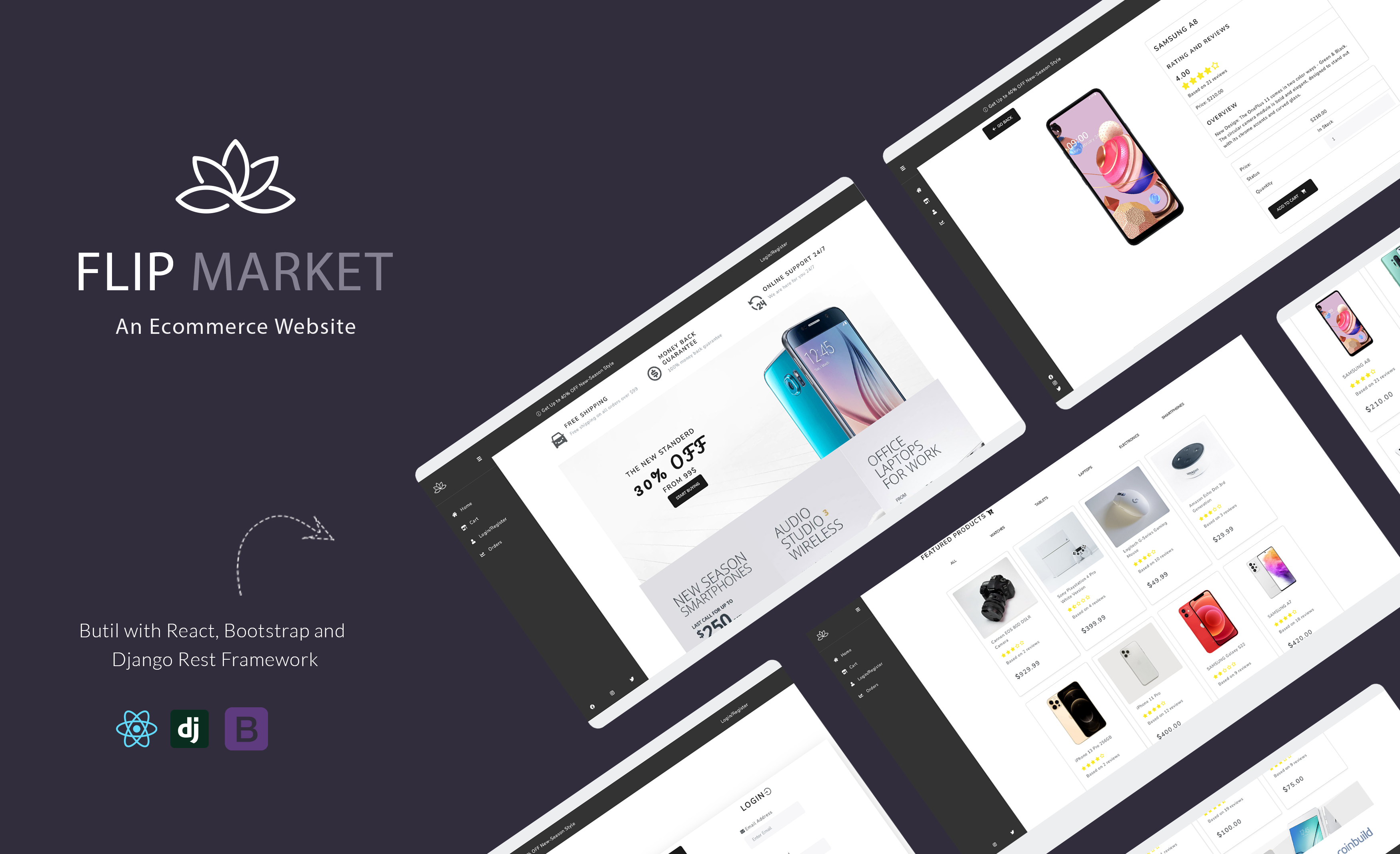 GitHub - Mohsin-mw/Flip-Market-Ecommerce-Web-App: Flip Market ecommerce website created with ...