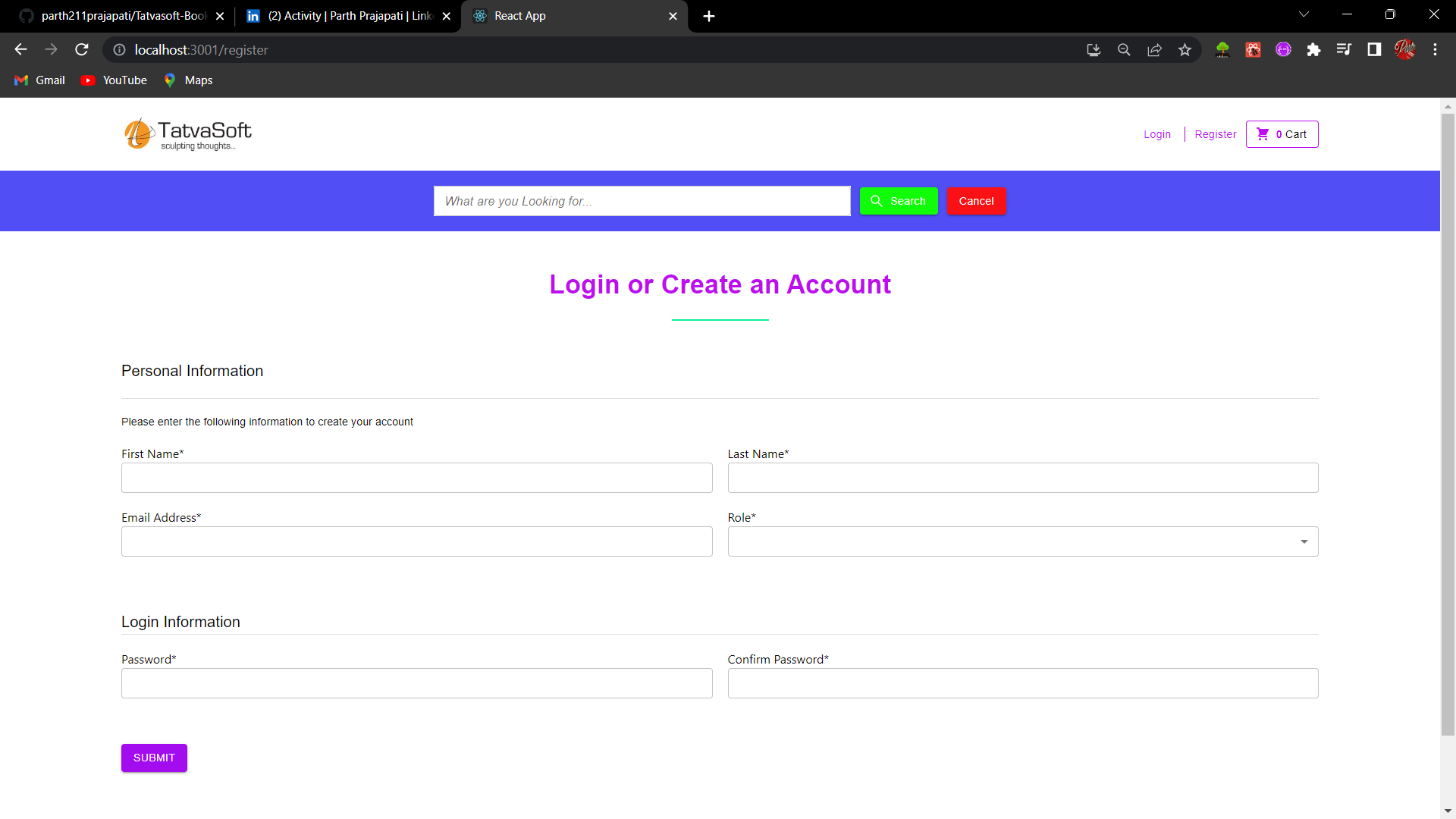 GitHub - parth211prajapati/Tatvasoft-Book-Store