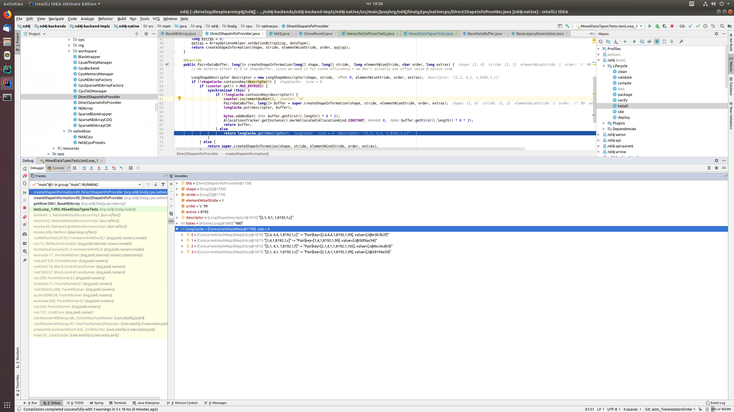 ND4j: Memory leak if calling INDArray.getRow() · Issue #7125 · deeplearning4j/deeplearning4j ...