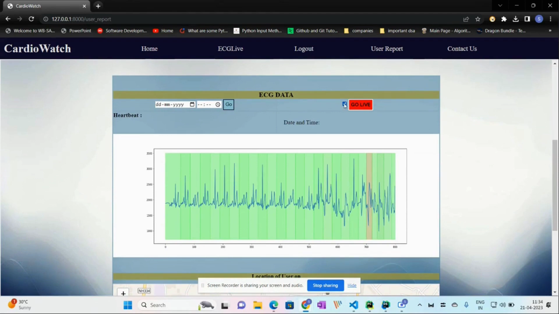 GitHub - Siddhant0507Shekhar/CardioWatch---Live-ECG-Web-App: Live ECG ...