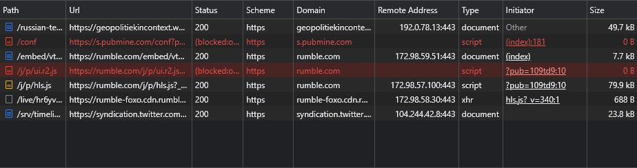 Requests initiated inside ` ` cannot be blocked by Shields · Issue #28491 · brave/brave-browser ...