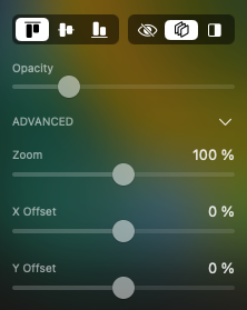 Overlay advanced settings from percentile to point · Issue #324 · AvdLee/RocketSimApp · GitHub