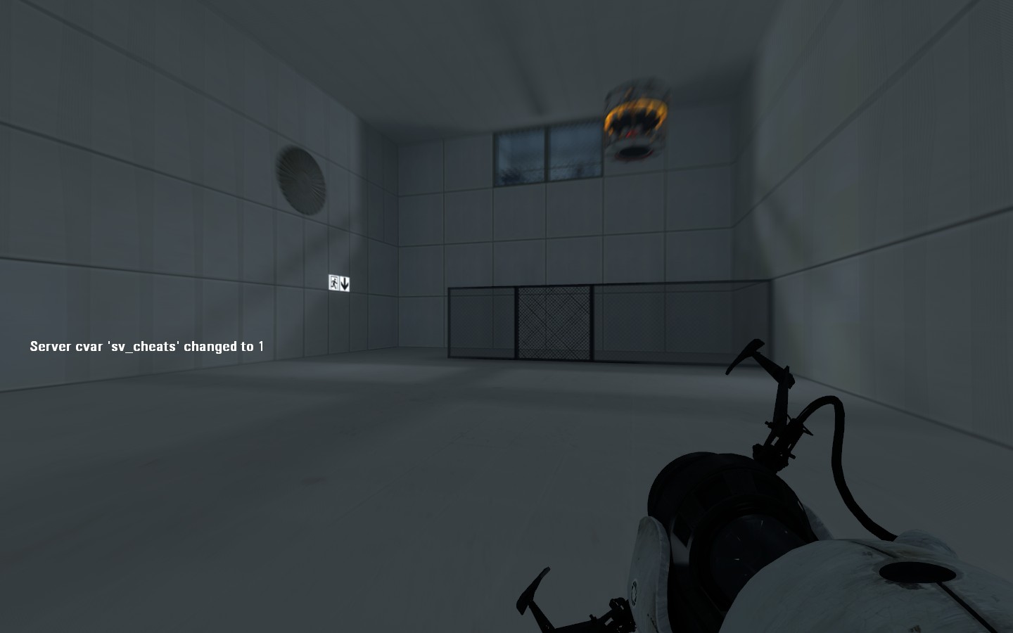 Starting up a test chamber then proceeding to the second door of the ...