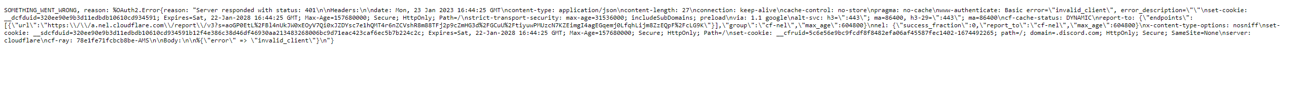 Ошибка авторизации через Discord · Issue #1215 · hexlet-codebattle/codebattle · GitHub