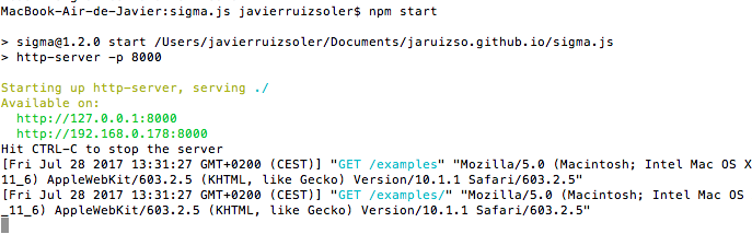 Install Sigma.js on github pages and minimal mistakes · Issue #888 · jacomyal/sigma.js · GitHub