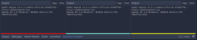 GitHub - eskandrej/Minstance: Godot plugin for running and debugging multiple instances.