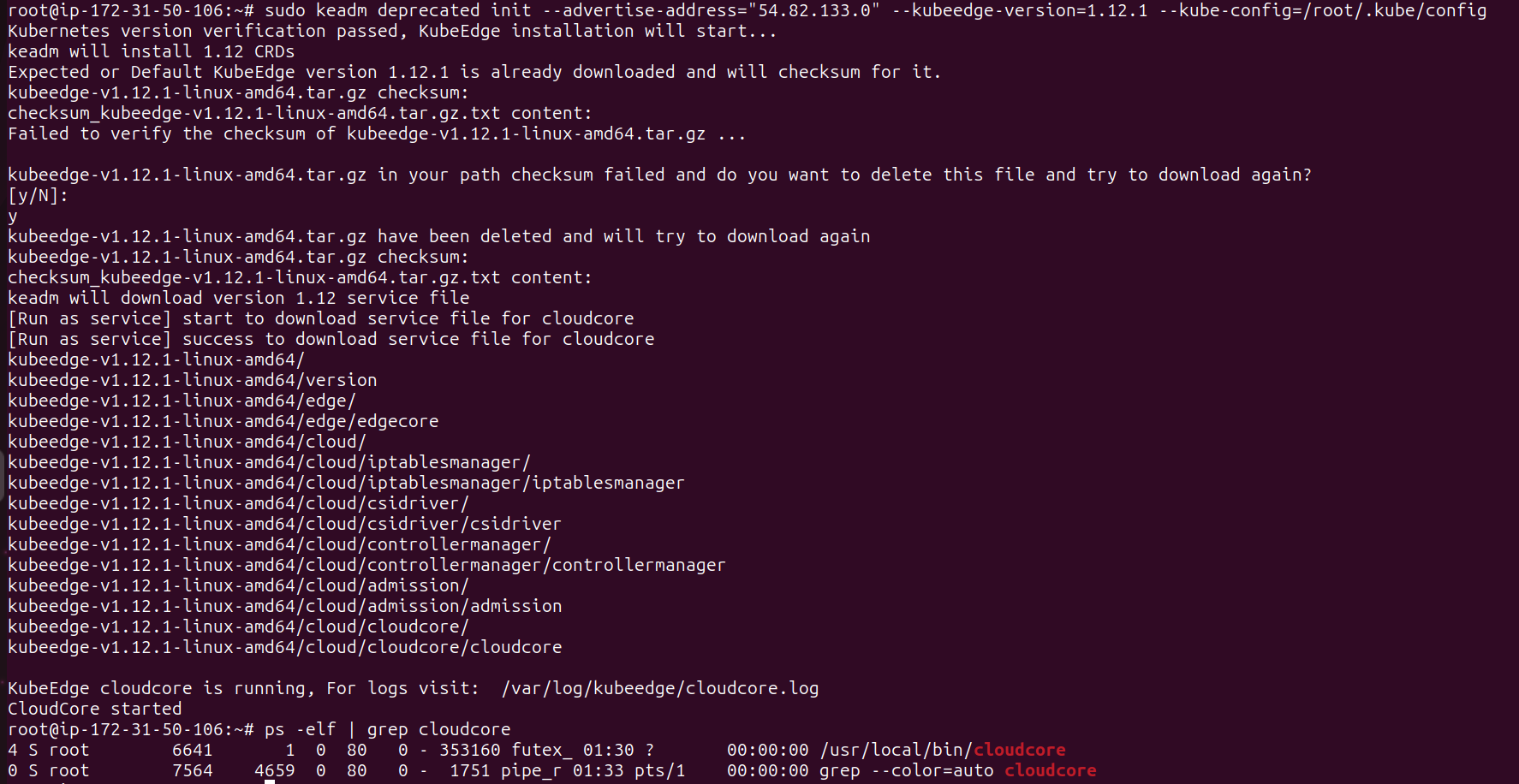 getting error while installation on edge device · Issue #5008 · kubeedge/kubeedge · GitHub