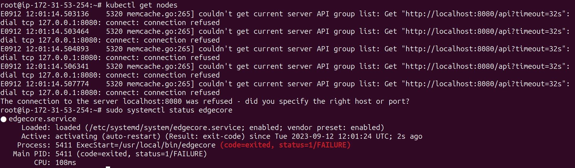 getting error while installation on edge device · Issue #5008 · kubeedge/kubeedge · GitHub