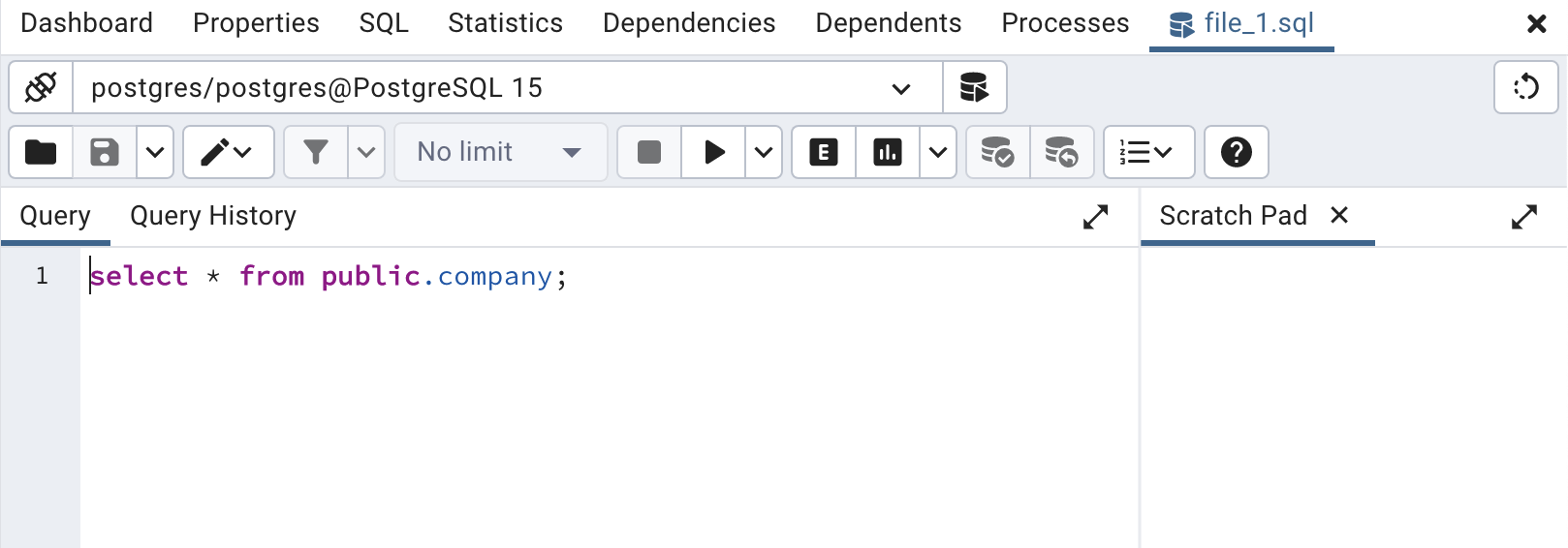 File name is not changing on query tool editor tab if opens up another file immediately · Issue ...