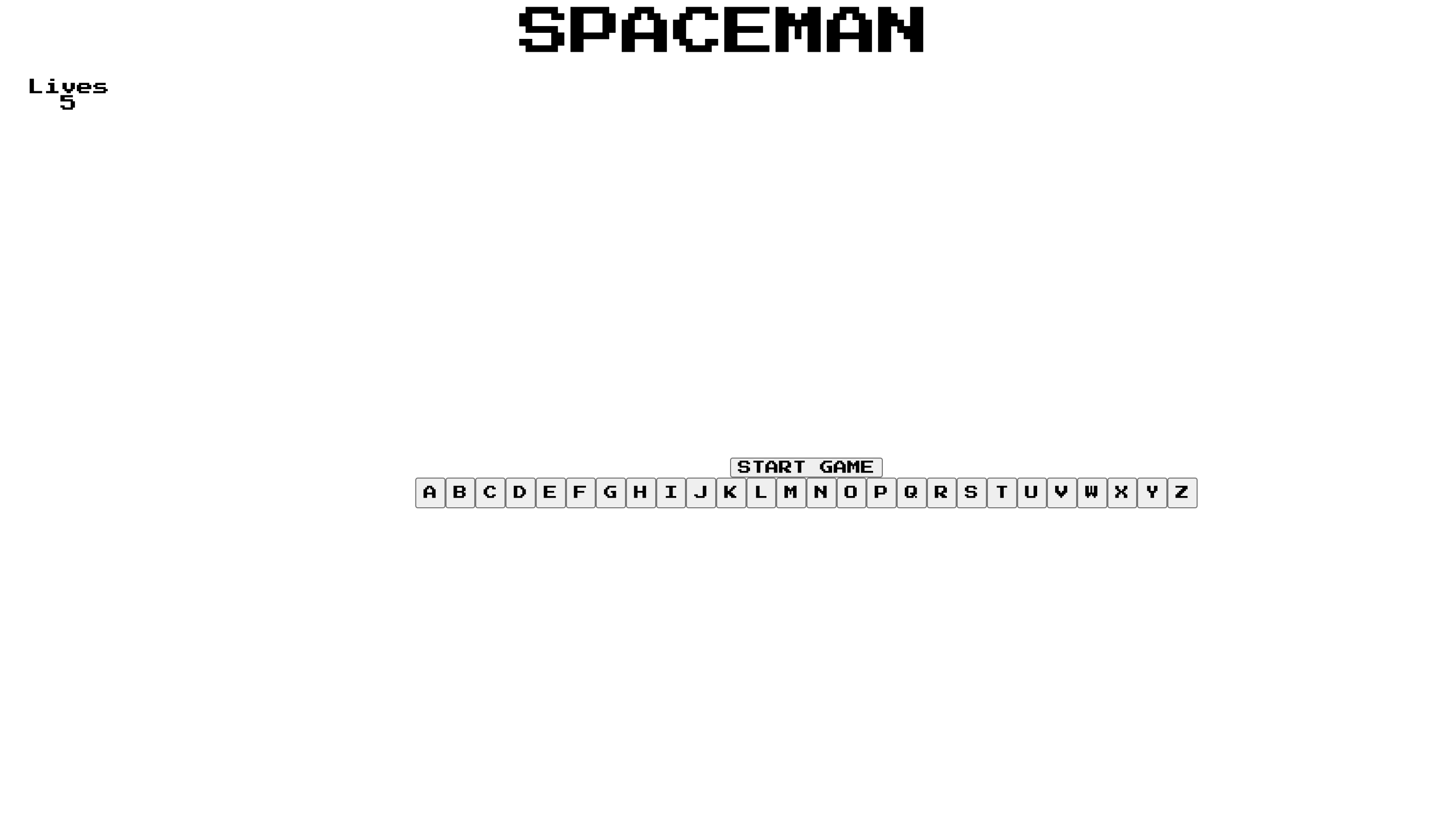 GitHub - jason5707/spaceman-game