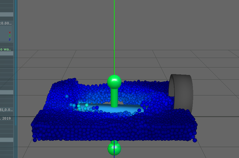 Dynamic objects behave incorrectly when an emitter is in the scene ...