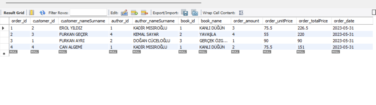 Github Frknyr Bookstore