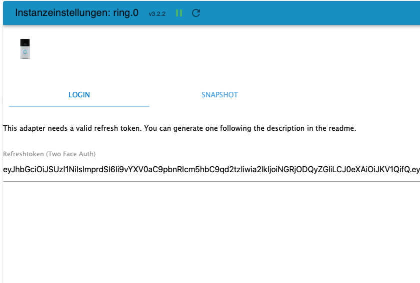 Probleme Ring Adapter login/Installation · Issue #437 · iobroker-community-adapters/ioBroker ...