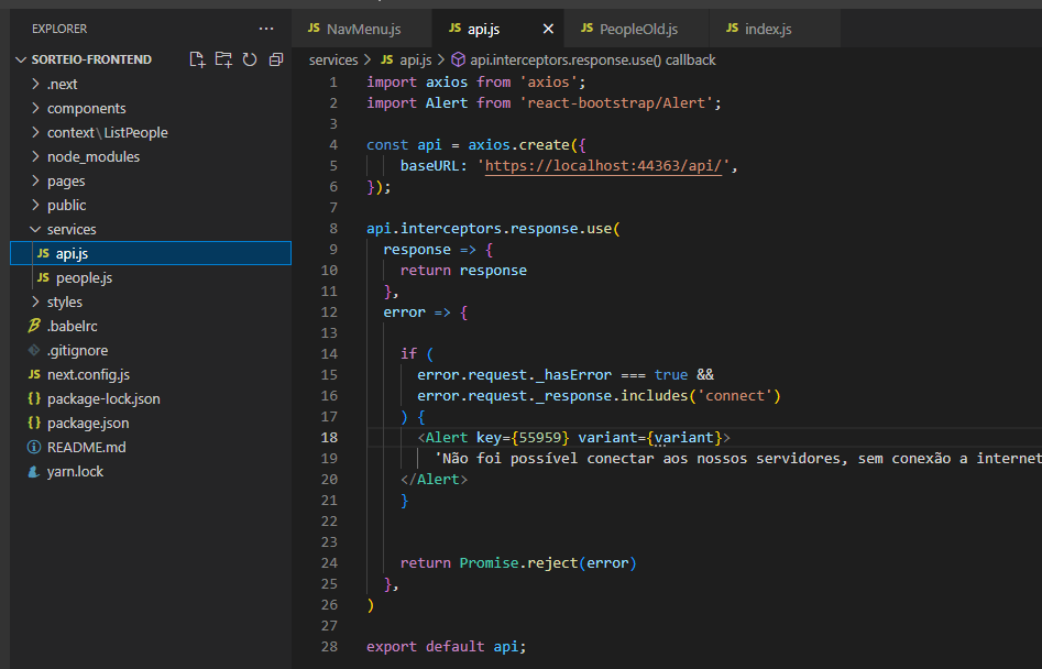 GitHub - bsabarreto/sorteio-front-end