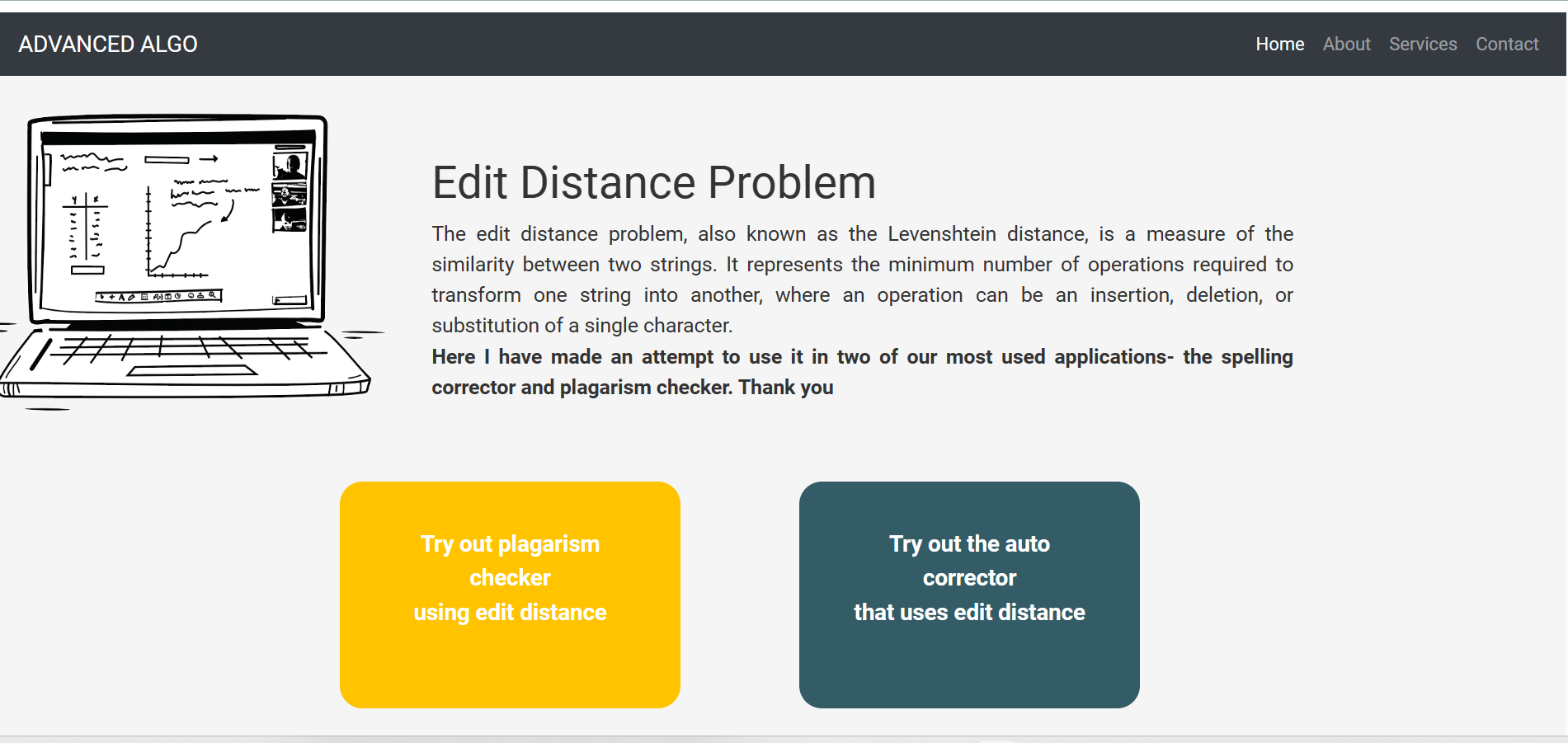 GitHub - IamBCBhatt/Edit_Distance_Problem: A web application that ...
