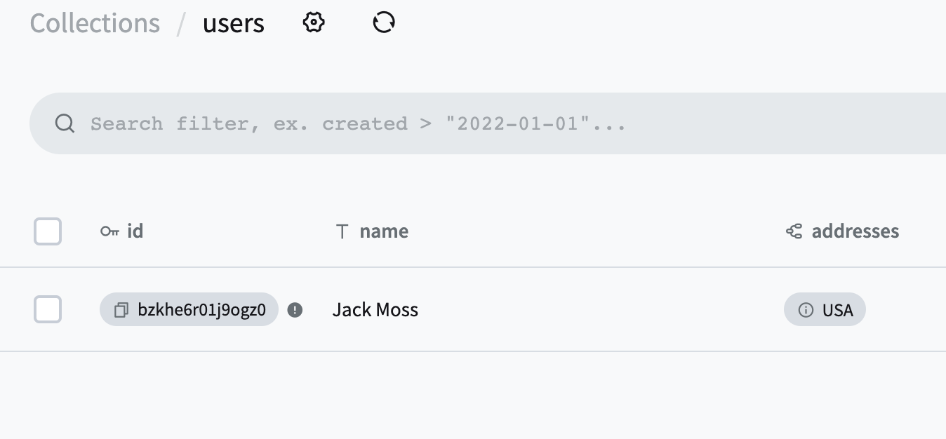 Relation between collections doesn't detect each other · pocketbase pocketbase · Discussion ...