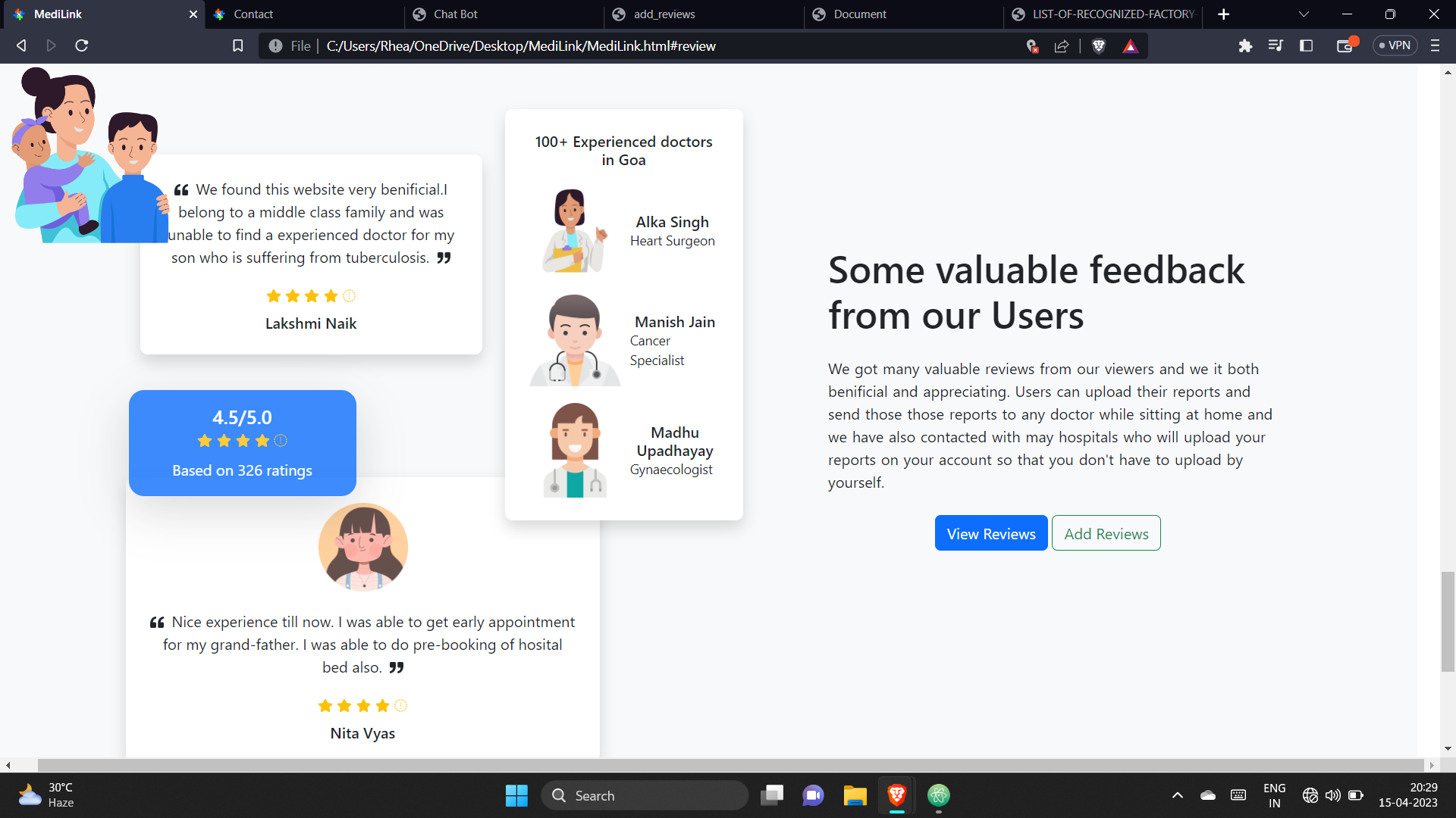 GitHub - ArpitaS-20/GFG-MEDILINK