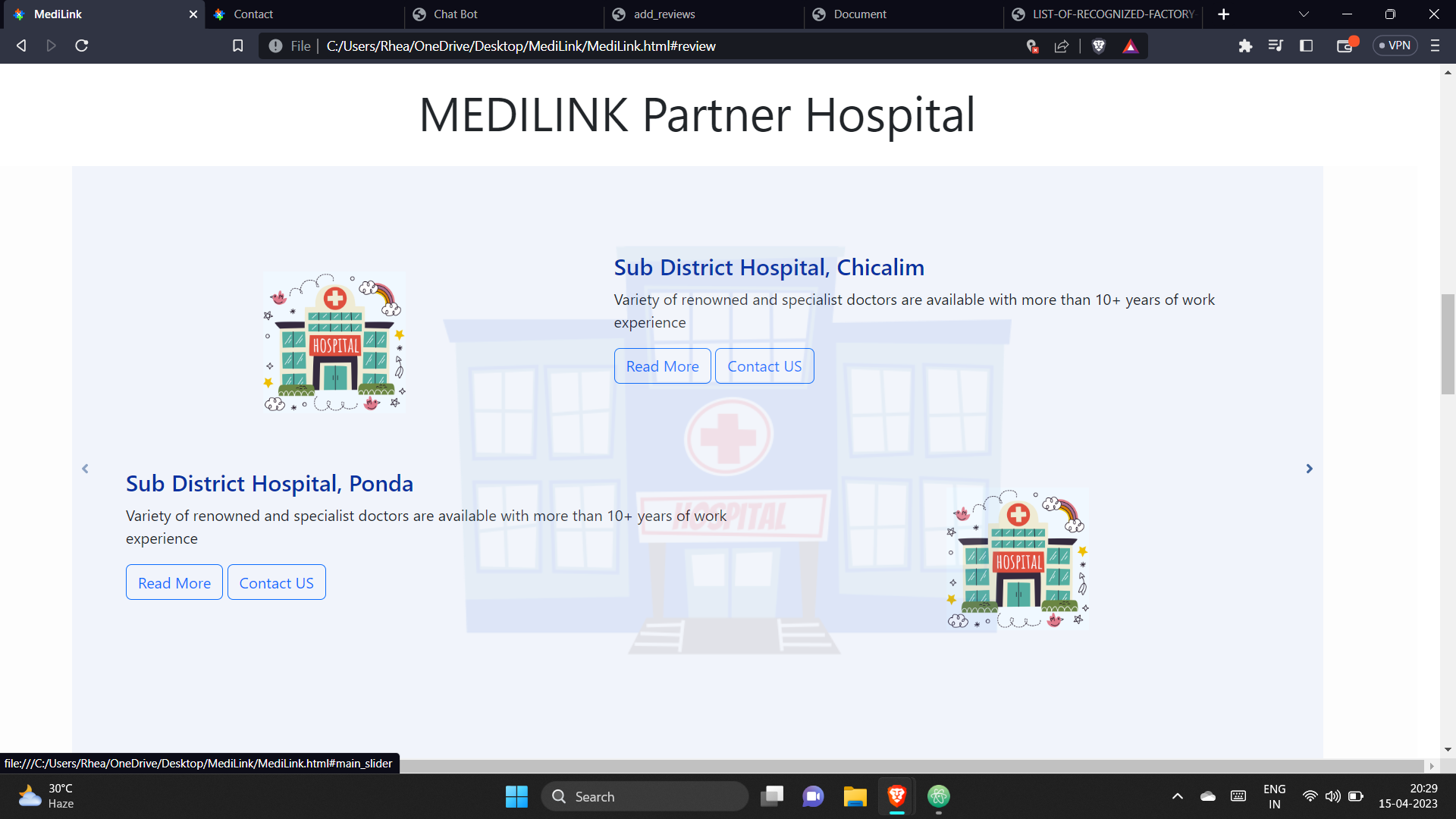 GitHub - RheaBillava/GFG-MEDILINK
