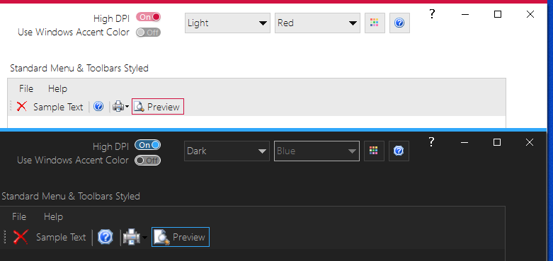 High DPI support on ToolStrip in .Net 5 · Issue #4671 · dotnet/winforms · GitHub