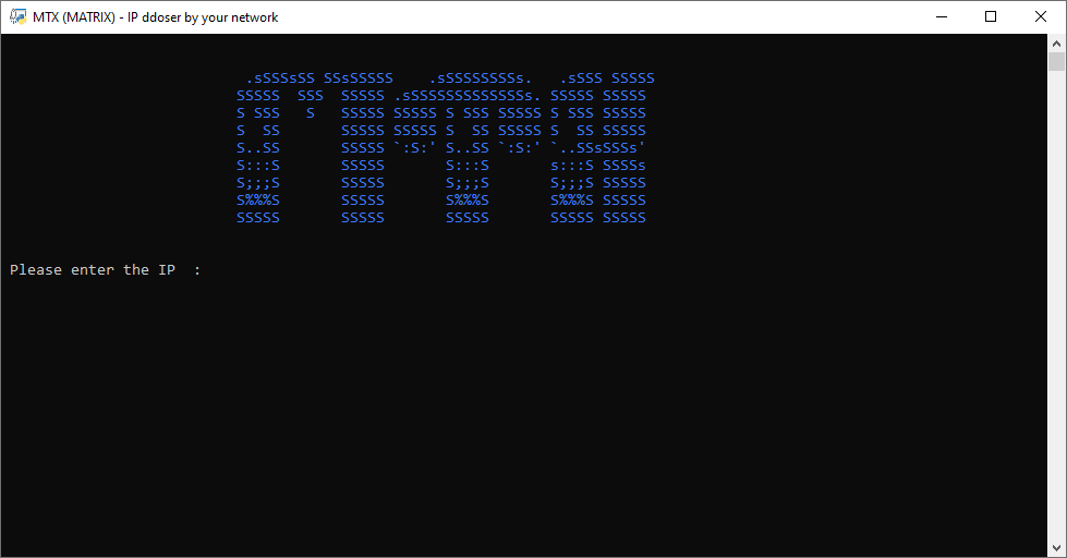 GitHub - Matrix-MTX/MTXDosAttack: Dos attack