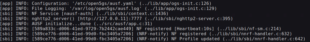 AMF does not appear to communicate with other NFs · Issue #2216 · open5gs/open5gs · GitHub