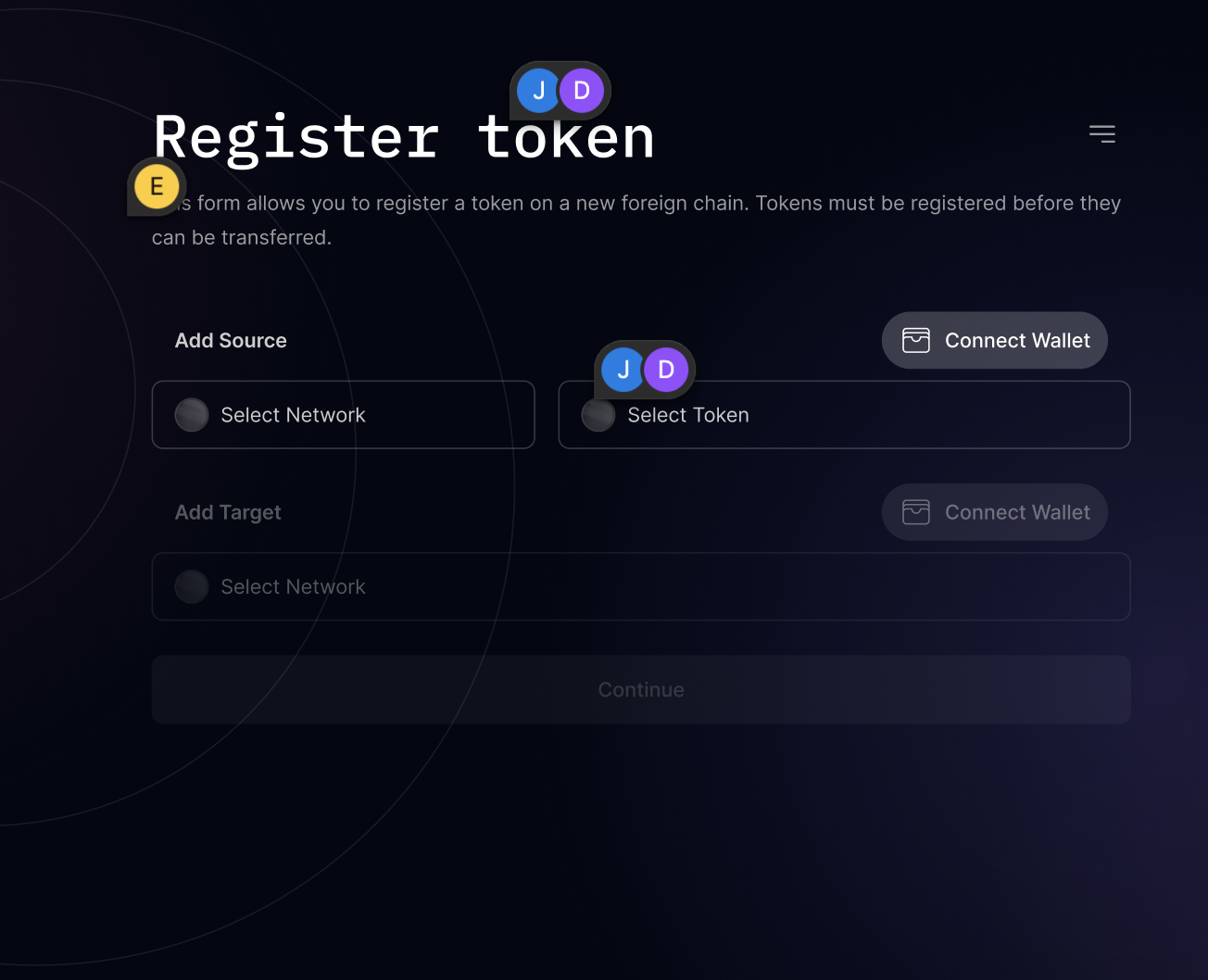 Implement full register token flow · Issue #165 · wormhole-foundation/wormhole-connect · GitHub