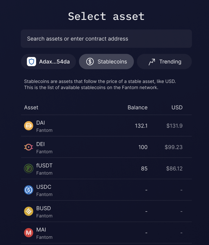 [Design] Asset filter buttons · Issue #619 · wormhole-foundation/wormhole-connect · GitHub