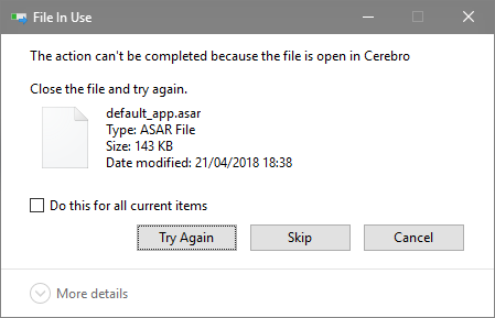 Wierd behaviour with developing Electron apps. · Issue #462 · cerebroapp/cerebro · GitHub